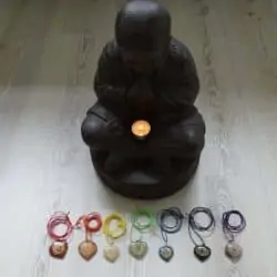 I Am Purified håndlavet halskæde – 60 cm med lås og rensende energi